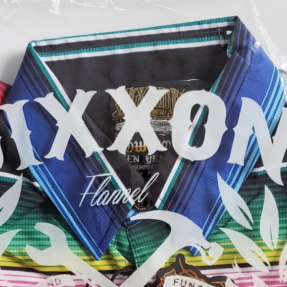 DIXXON | Shirts | Dixxon Low Low 223 Mens Short Sleeve Party Shirt Blue ...